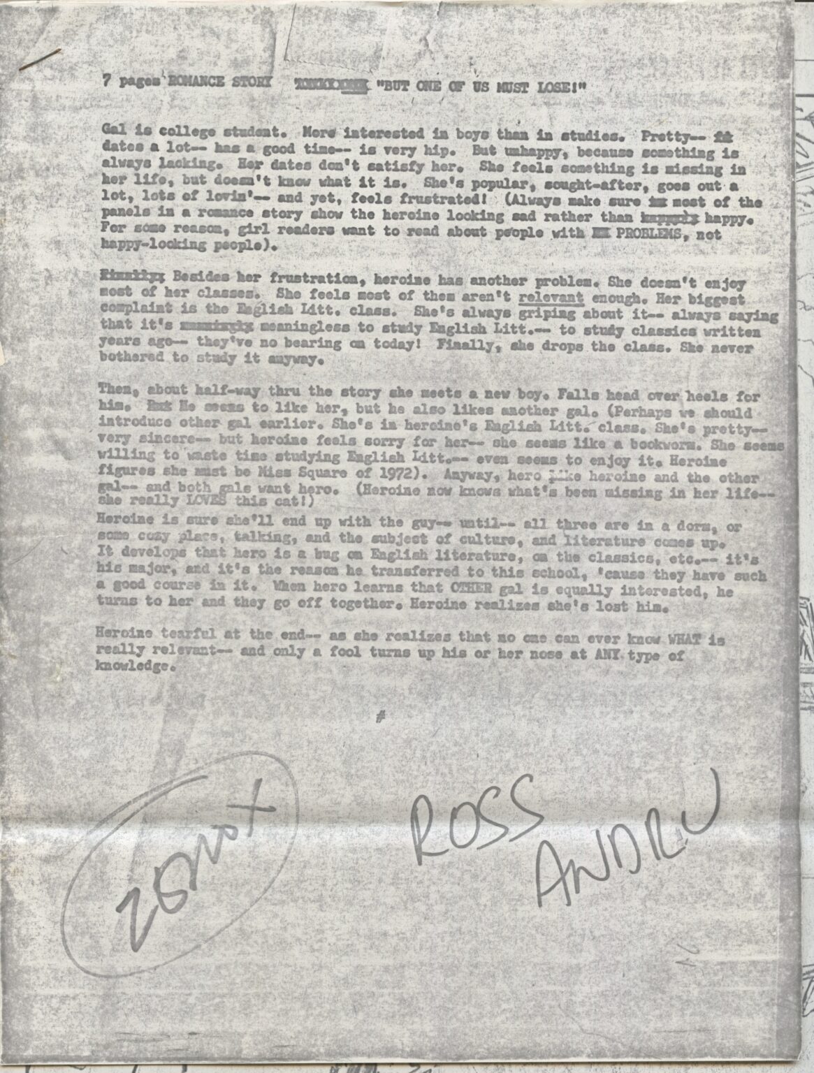 What a 1972 romance story tells us about Stan Lee and the Marvel Method ...